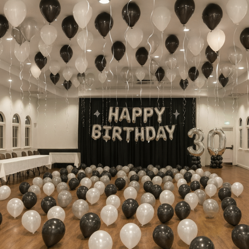 Happy Birthday Balloon Hall Decor - artdecoration.in